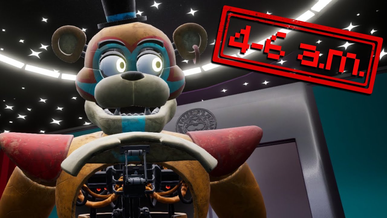 🦊 4-6 A.M. 🧸 FIVE NIGHTS AT FREDDY'S: SECURITY BREACH 🐥 (3 FINALES ...