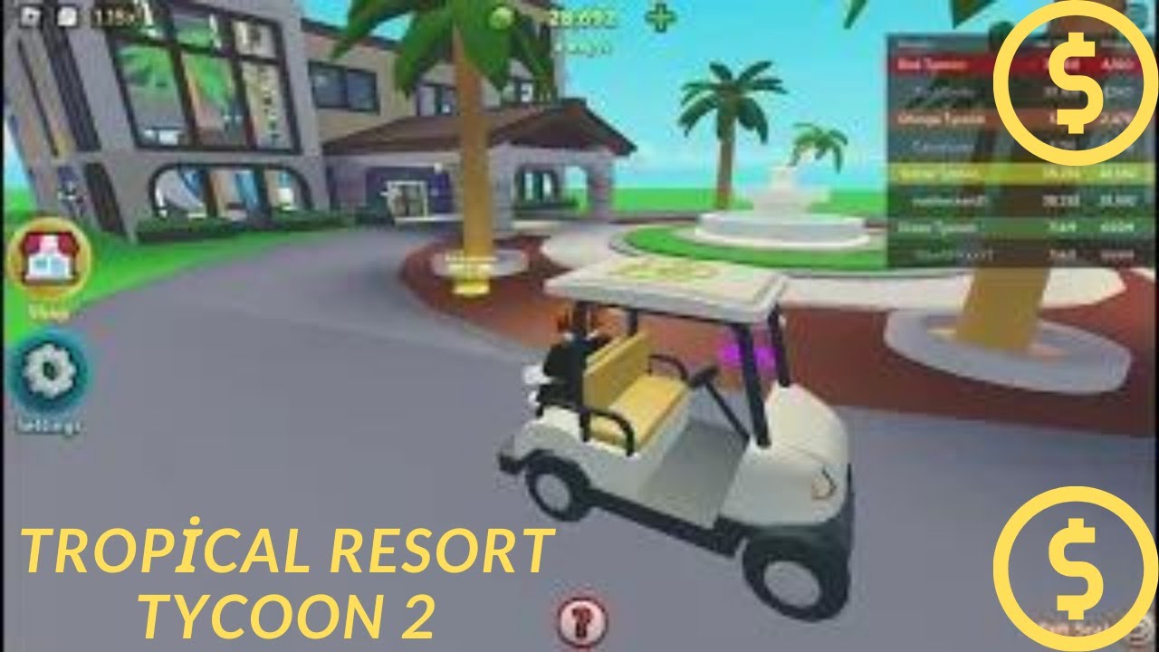 Tropical Resort Tycoon 2 How to game - YouTube