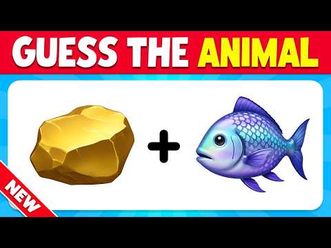Guess the ANIMAL by Emoji? 🦁🐘🧠 Quiz Blitz
