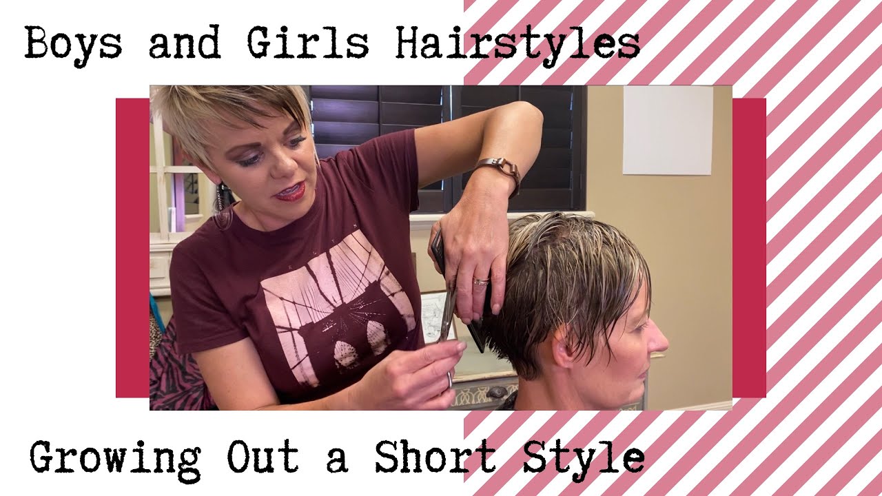 Growing Out Short Hair? Do This Instead - YouTube