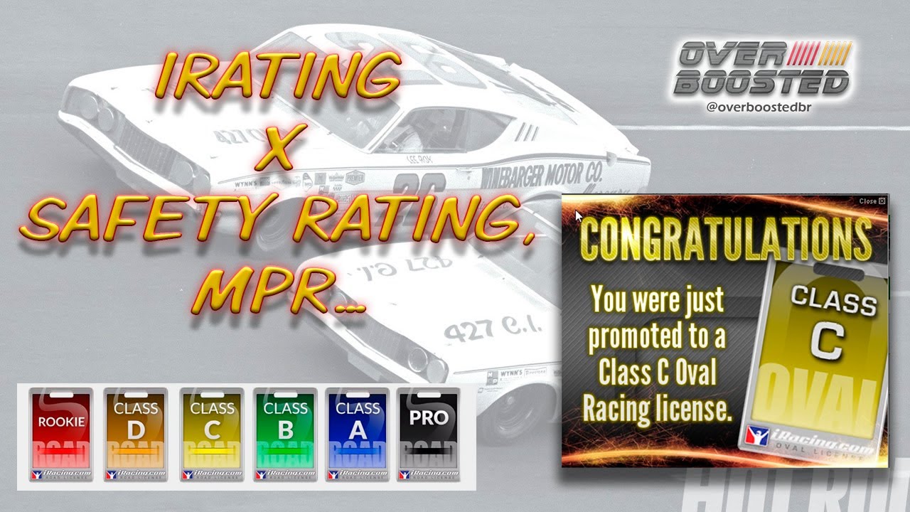 Safety Rating x Irating e promoções nas carteiras do iRacing! Tutorial ...