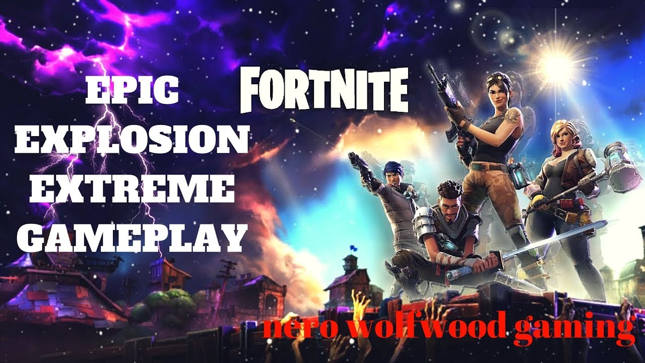 Fortnite Battle Royale Epic Explosion Extreme Gameplay - YouTube