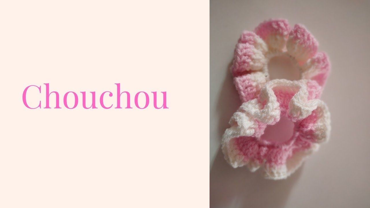 chouchou au crochet - tuto en français - YouTube