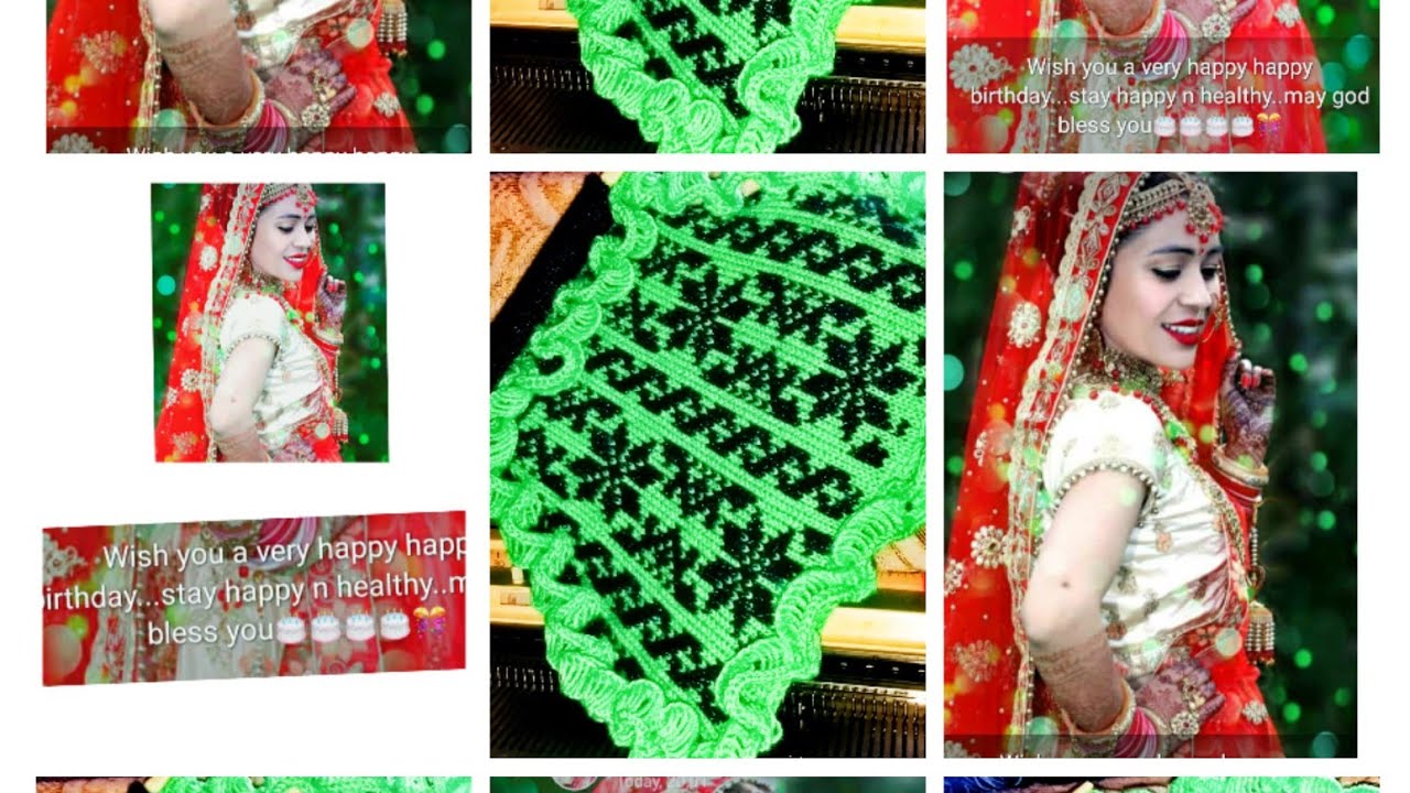 100gm50Rs🌹 knitting machine waste woolen fan 🌷 design by Pinky artcraft ...