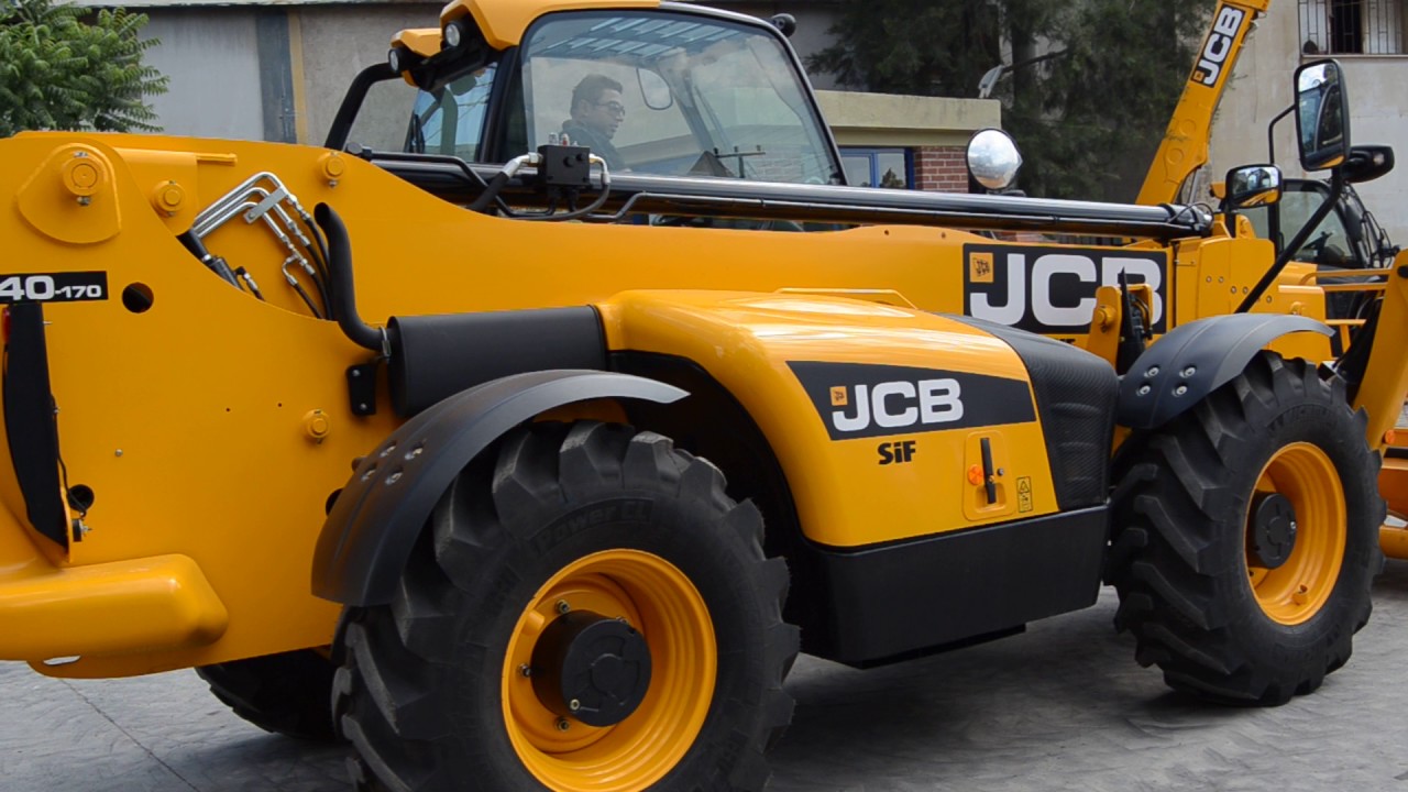 JCB Loadall 540-200, 540-170- Teleskobik Yükleyici - YouTube