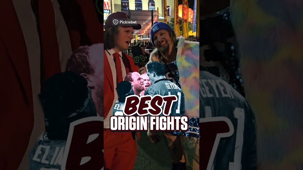 What is the best Origin fight moment? #NRL #Stateoforigin #football # ...