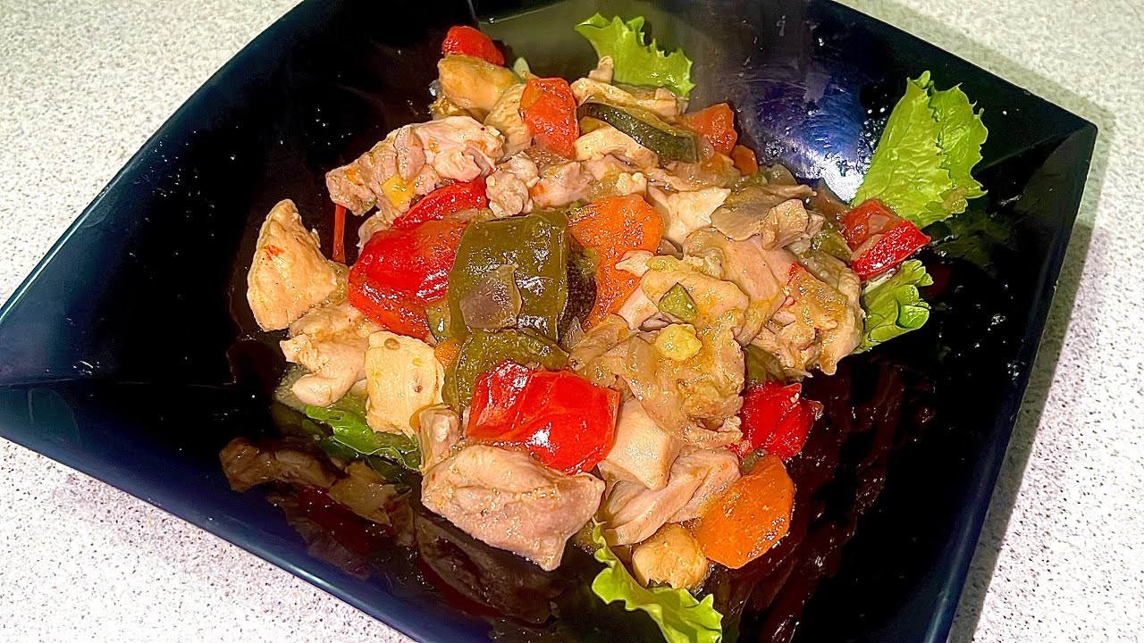 Homemade Mediterranean Chicken Tidbits - YouTube
