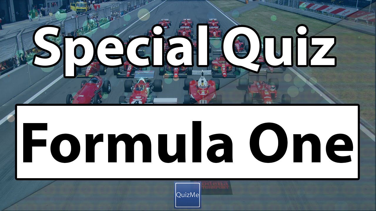 Formula 1 Quiz | QuizMe - YouTube