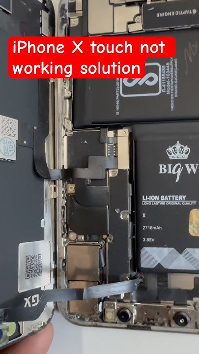 Iphone X Touch Not Working Solutioniphonex Iphonetouch Iphonefolder Iphonerepairing Youtube
