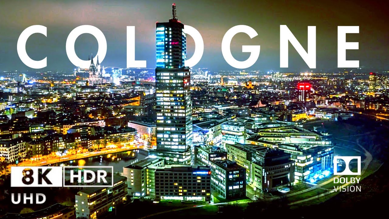 Cologne, Germany in 8K ULTRA HD HDR 60 FPS Video by Drone - YouTube