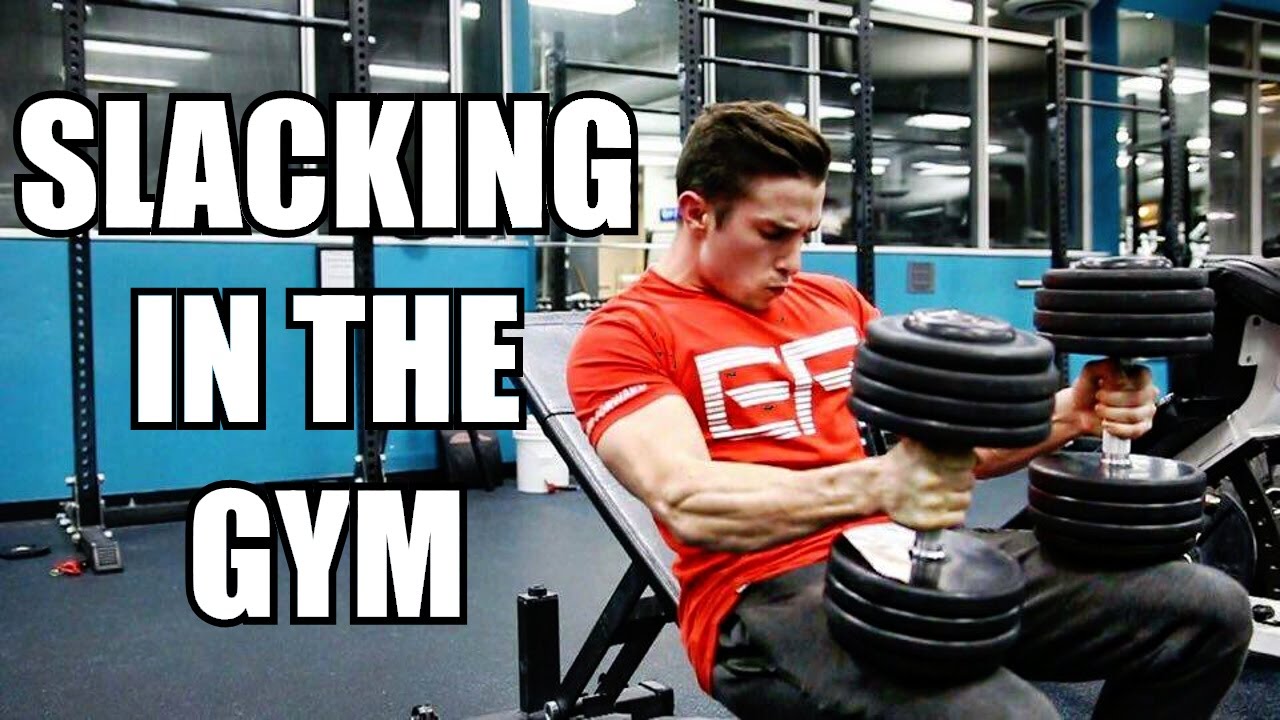 Slacking in the Gym - YouTube