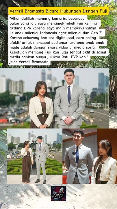 VERRELL BRAMASTA BICARA HUBUNGAN DENGAN FUJI #fuji #verrelbramasta #fujian #fujiantiutamiputri # ...