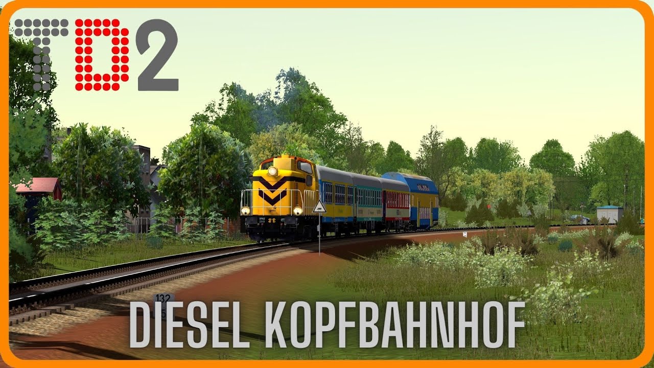 Train Driver 2 - FDL im Kopfbahnhof Łebnino - YouTube