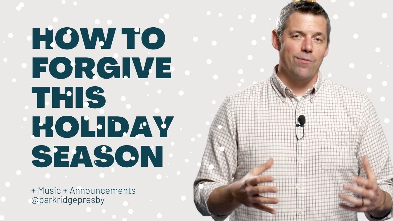 How To Offer Forgiveness To People - YouTube
