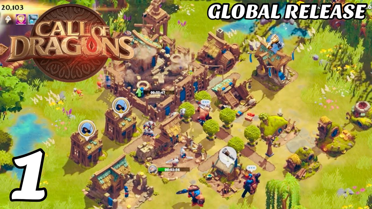 CALL OF DRAGONS | iOS | Global | First Gameplay - YouTube