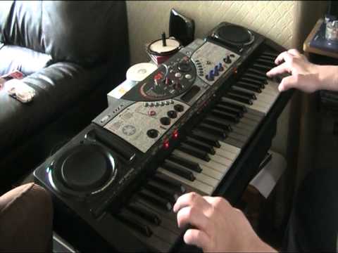 yamaha djx 2 keyboard part two with my tune beat the djx 2 - YouTube