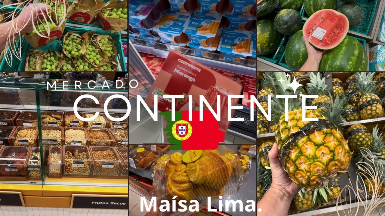 MERCADO CONTINENTE | PORTUGAL 🇵🇹 - YouTube