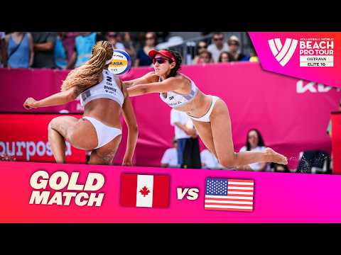 Gold Match - Melissa/Brandie 🇨🇦 vs. Hughes/Cheng 🇺🇸 | Ostrava 2024 - Full Match | Beach Pro Tour 24