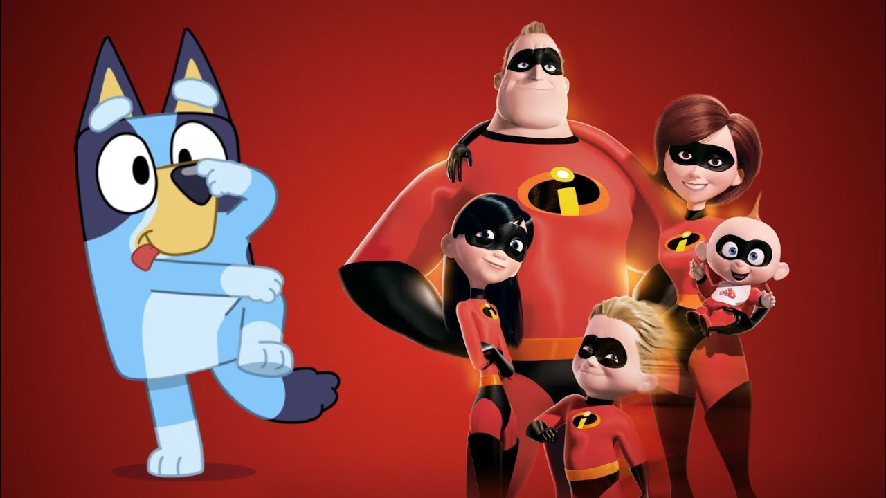 Bluey/The Incredibles Parody - YouTube