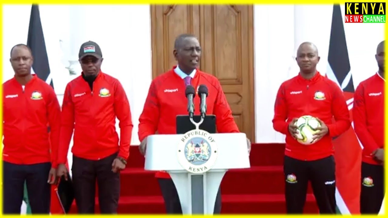 LISTEN TO RUTO SPEECH TODAY AT STATE HOUSE ON KENYA BID TO HOST AFCON ...