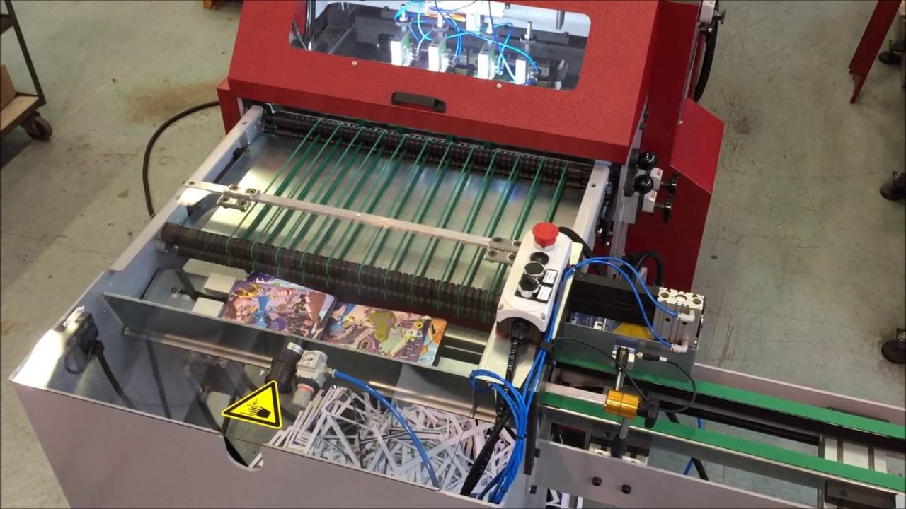 Trim&Perf Duplex card production with Simple Deck for offset and ...