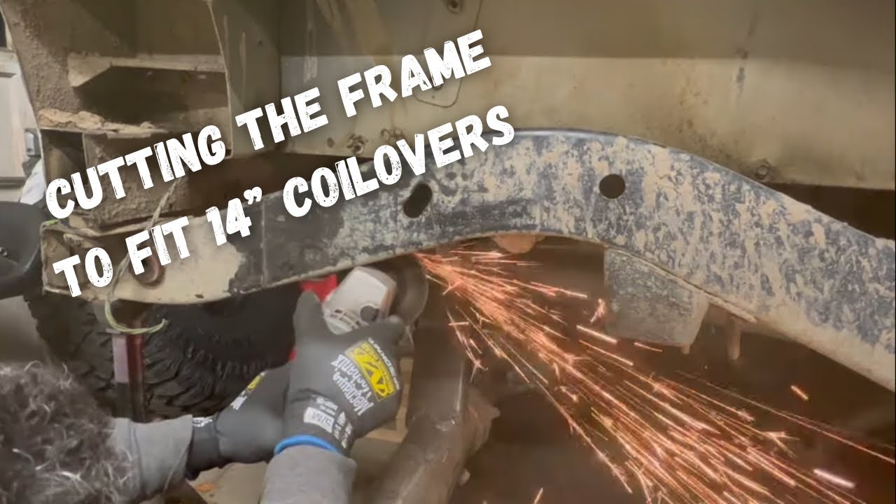 How to Build a 4 Link Suspension, DIY Coilover Towers Jeep Wrangler YJ ...