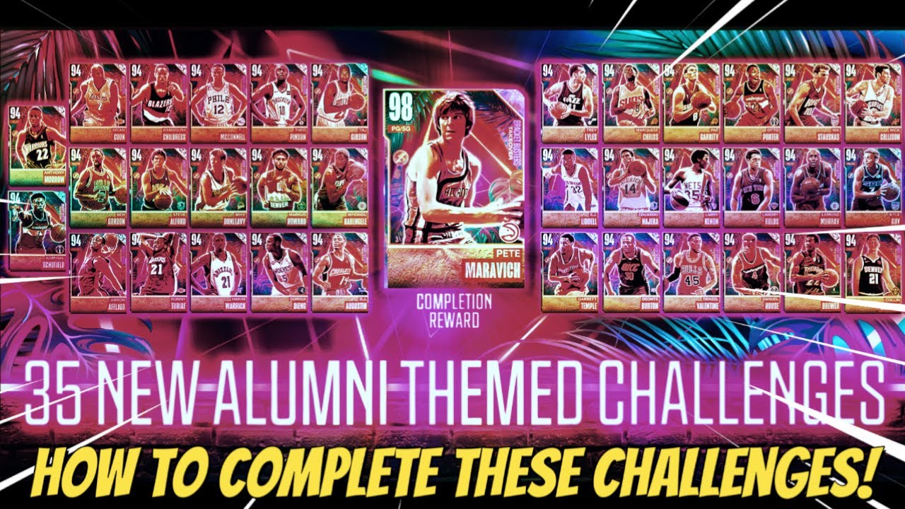How to complete the new Bracket Buster Alumni Challenges in NBA 2k23 My ...