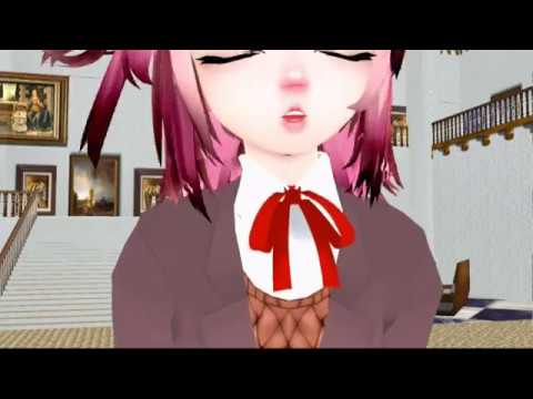 HAPPY NEW YEAH MMD ACCIDENT KISS NATSUKI X YURI THANK YOU SAYORI - YouTube