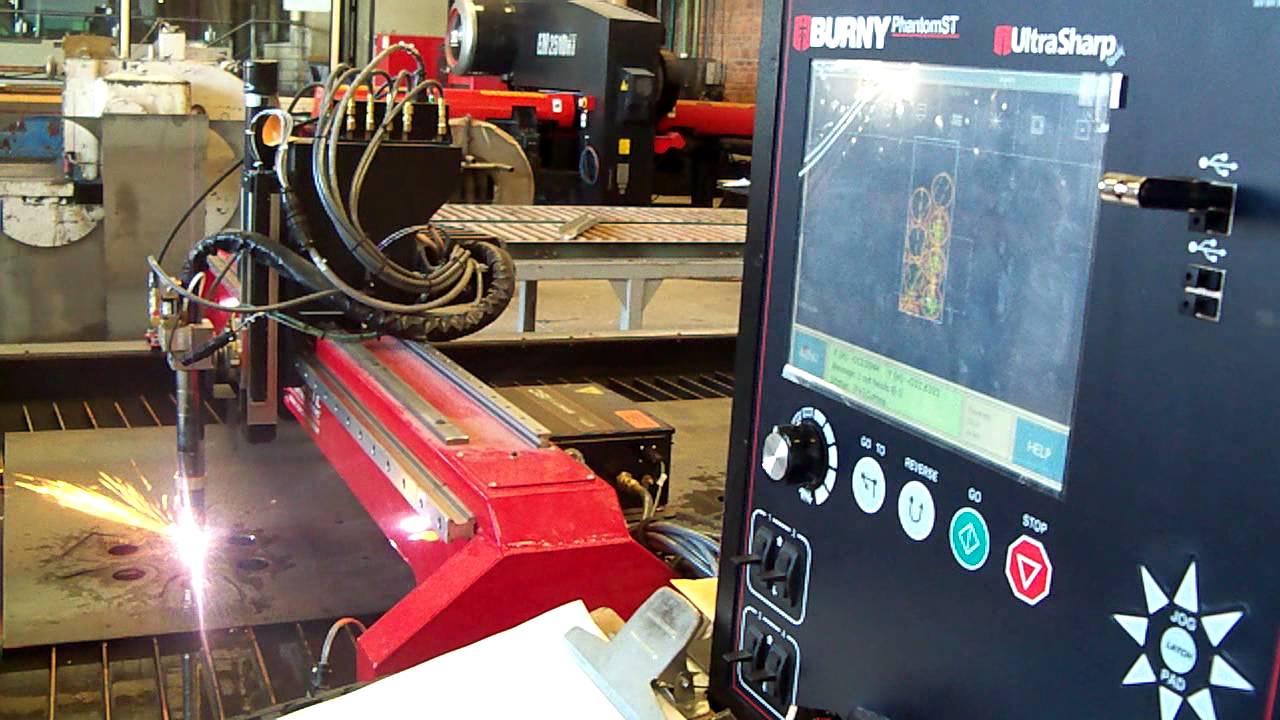 Torchmate X cortando con Kaliburn Spirit II 150 - YouTube