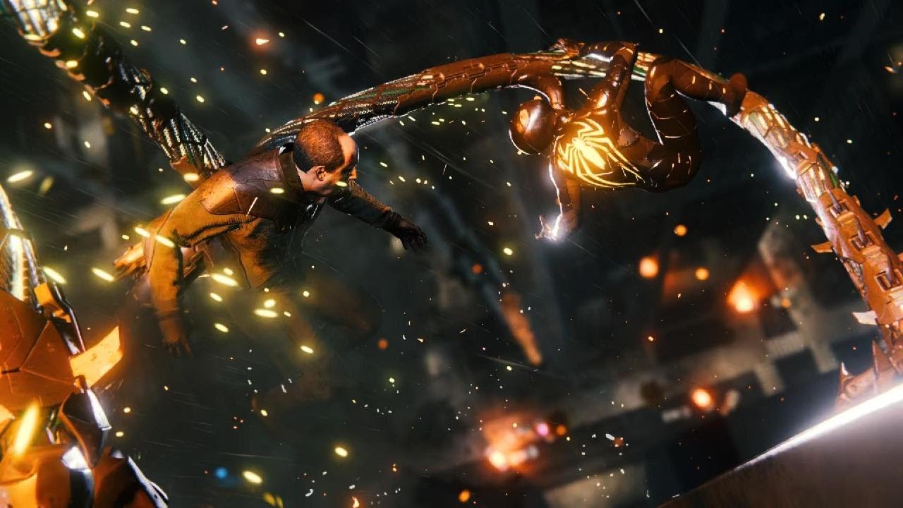 Marvel's Spider-Man_2 final fight gameplay with doc atto - YouTube