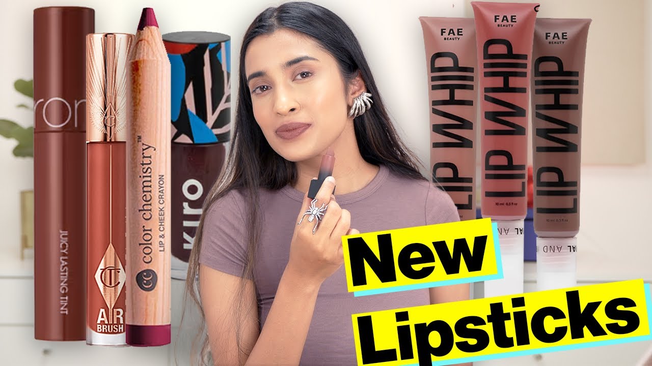 Super Hyped Lipsticks Swatched | Spoiler Alert I Loved Everything - YouTube