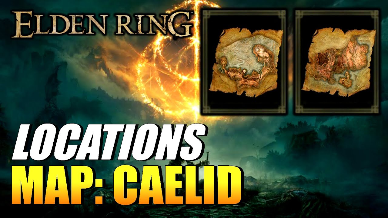 Elden Ring - All Caelid Map Locations - YouTube