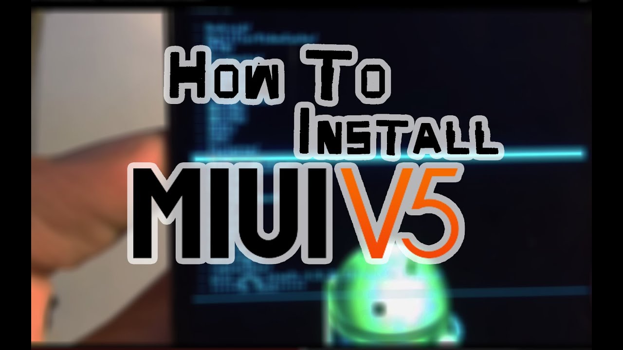 Miui Rom V5 | Android/Jiayu/Samsung... | Flash/Install | [German][HD+ ...