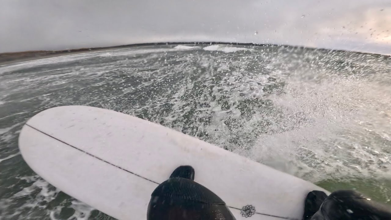 SURFING IN A HAIL STORM! WASHINGTON COAST PNW SURF - YouTube