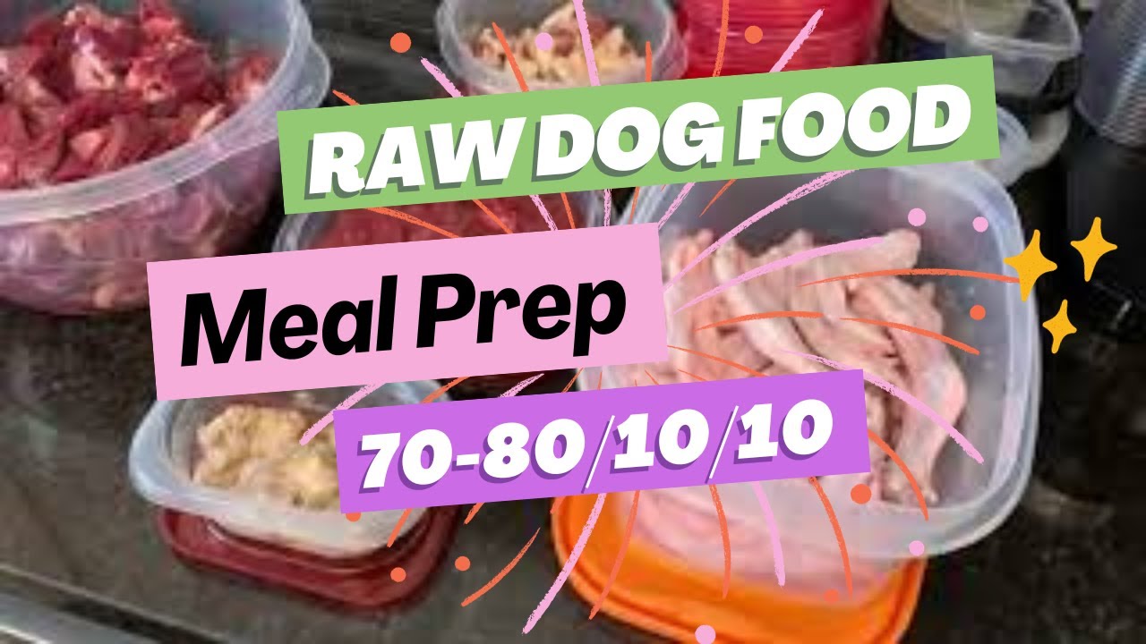 Raw Dog Food Meal Prep Following The 70 80 10 10 Rule YouTube raw-dog-food-meal-prep-following-the-70-80-10-10-rule-youtube