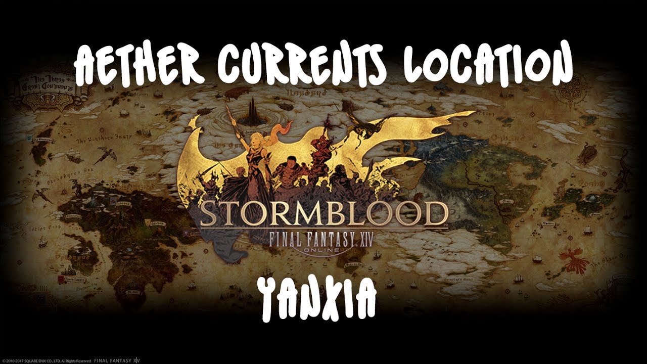 FFXIV Stormblood - Aether Currents | Yanxia [Visual Guide] - YouTube