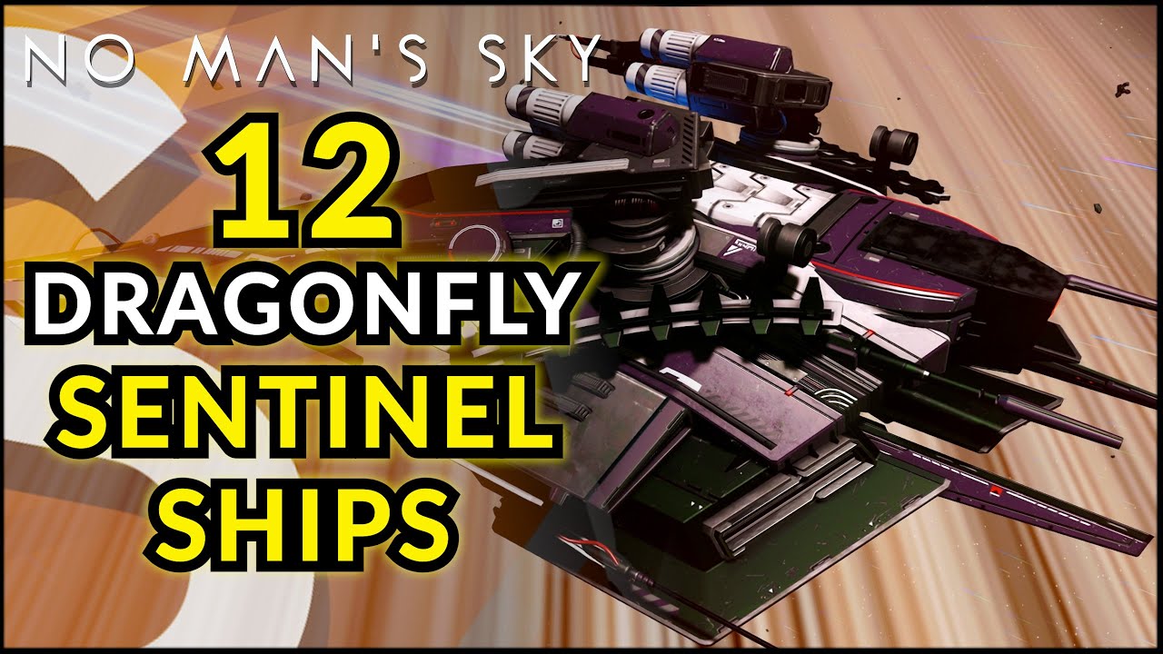 12 EPIC Dragonfly Ships | The BEST Sentinel Ship Locations In No Man's ...