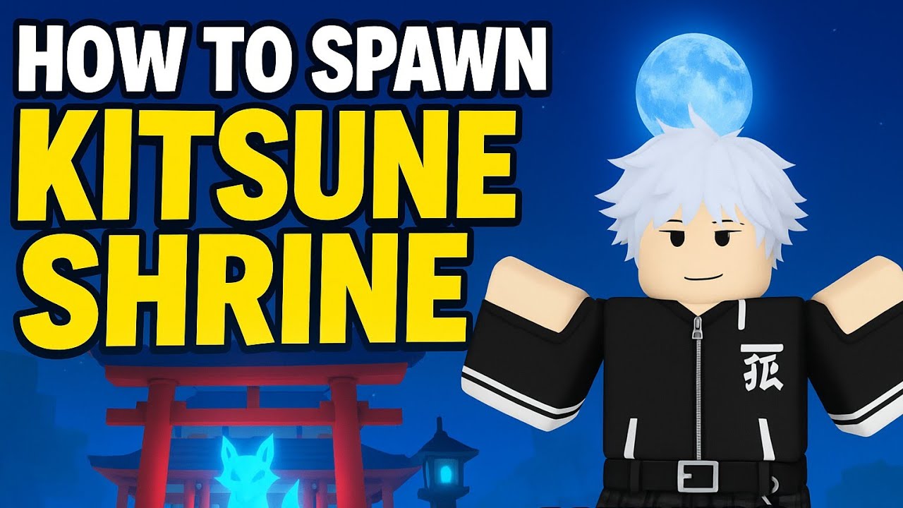 How to Spawn the SECRET Kitsune Shrine in Roblox! 🦊🌕 - YouTube