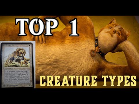 The Top 1 Creature Type in Magic The Gathering - YouTube