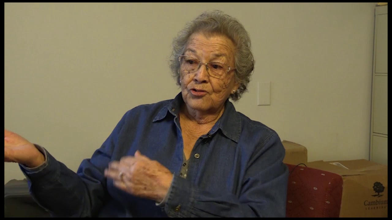 Cherokee Nation's Back Then Leona Denny Hooper - YouTube