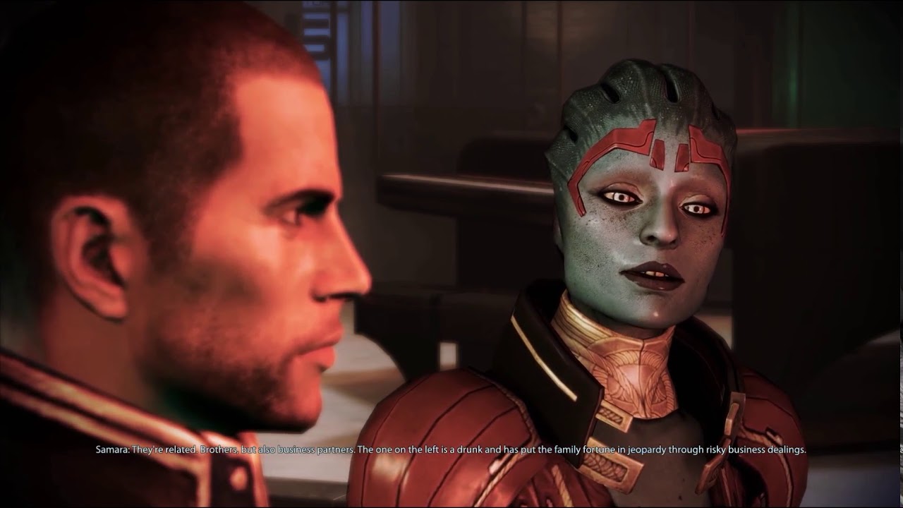 Samara Romance Scene (Citadel DLC) 1080p - YouTube