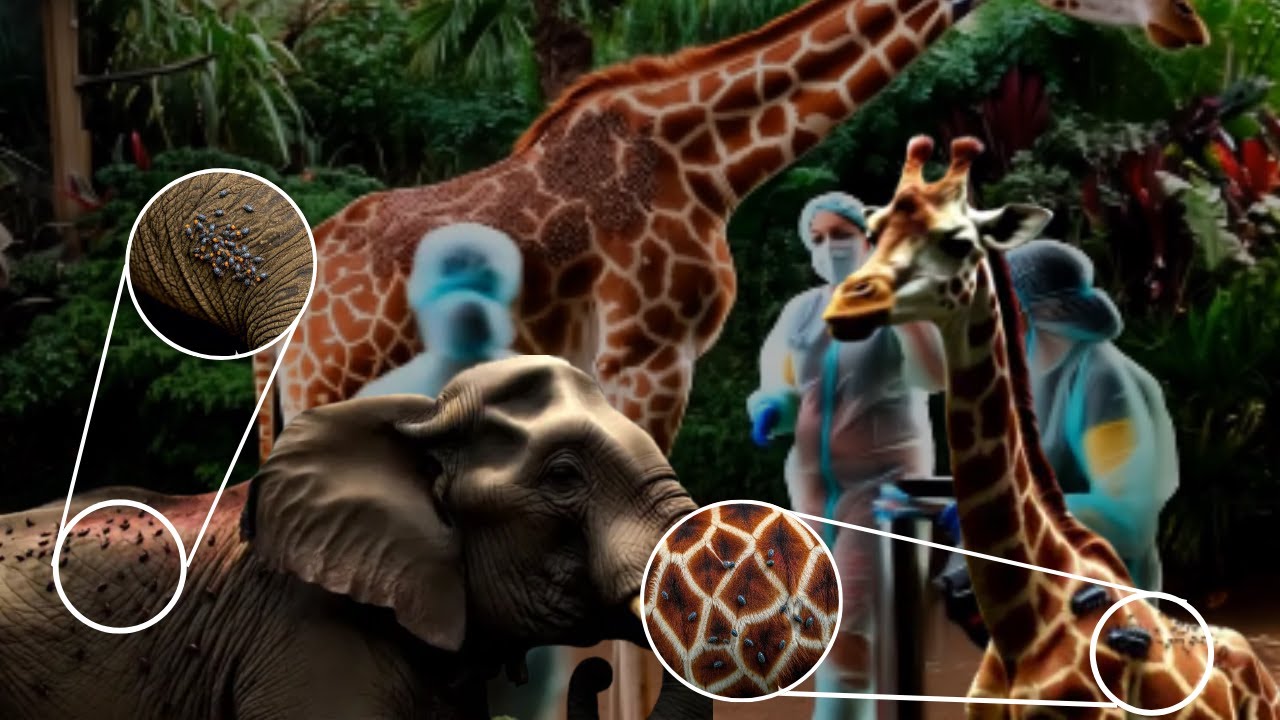 Elephant in Trouble! Covered in Ticks & Parasites – Shocking Rescue ...