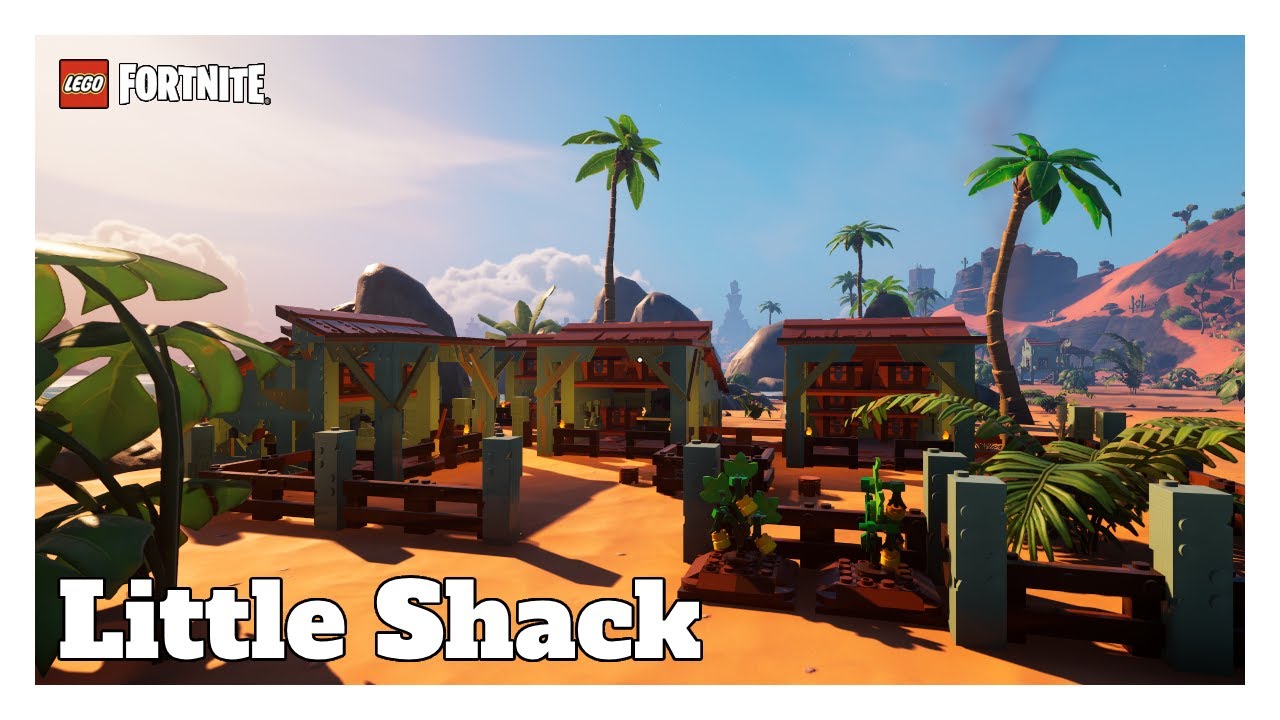 LEGO Fortnite: Little Shack Tutorial - YouTube