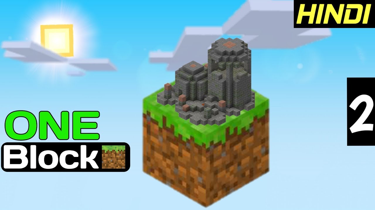 #2 Stone Age is Here !! | One Block in Minecraft PE | - YouTube