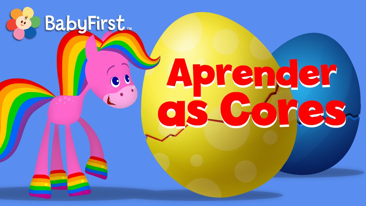 Ovos Surpresa - Aprender as Cores | Colorir e Pintar para crianças de ...