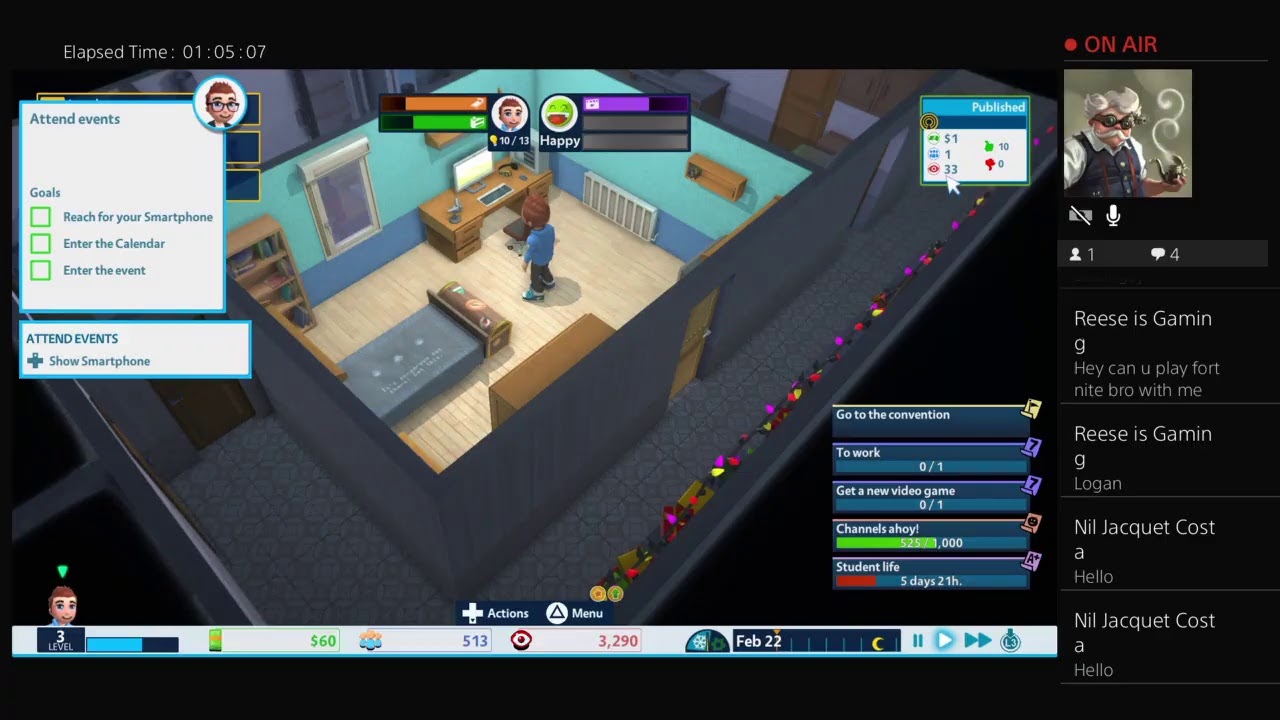 Nate playz youtubers life omg - YouTube
