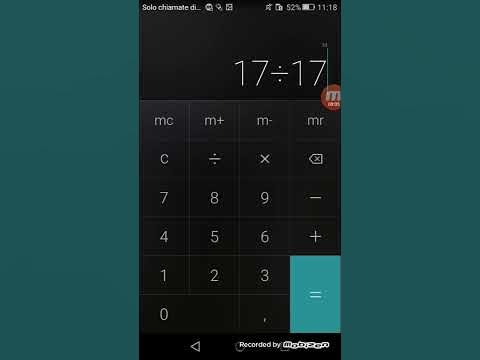 Come fare l infinito sulla calcolatrice - YouTube