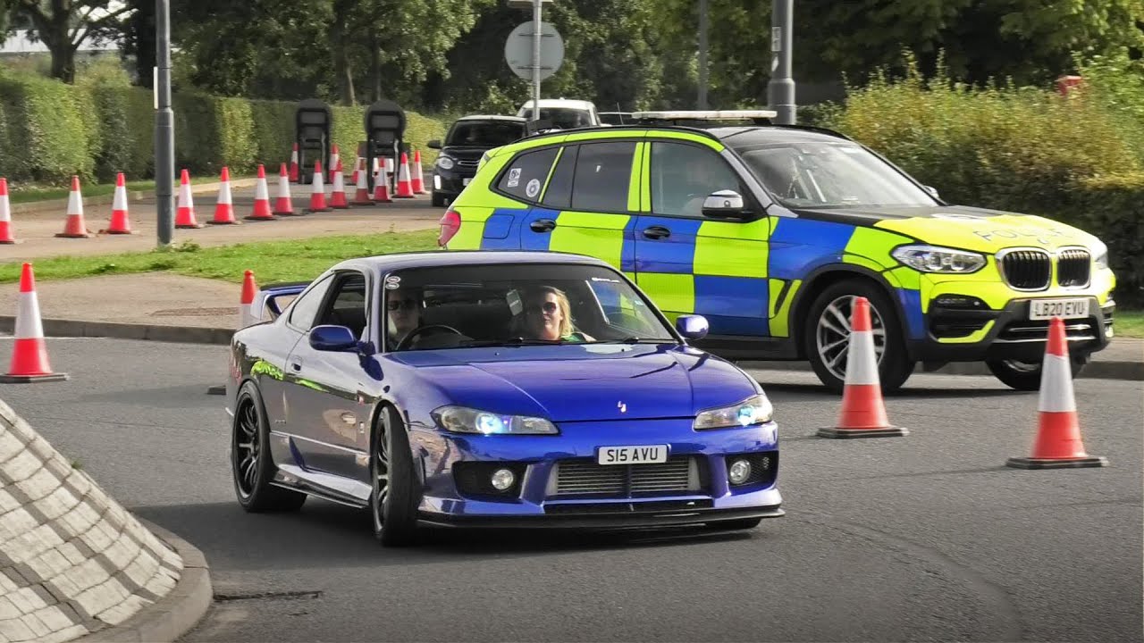 Modified Cars SEND IT In Front of Police! - BIG Accelerations from Trax ...