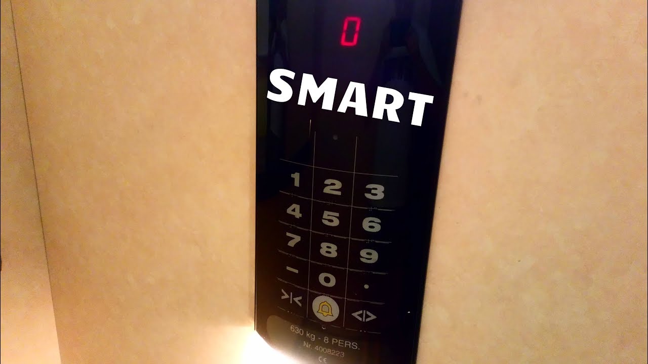 Rare & Amazing Schindler SMART mrl traction elevator @ Doctors Office ...