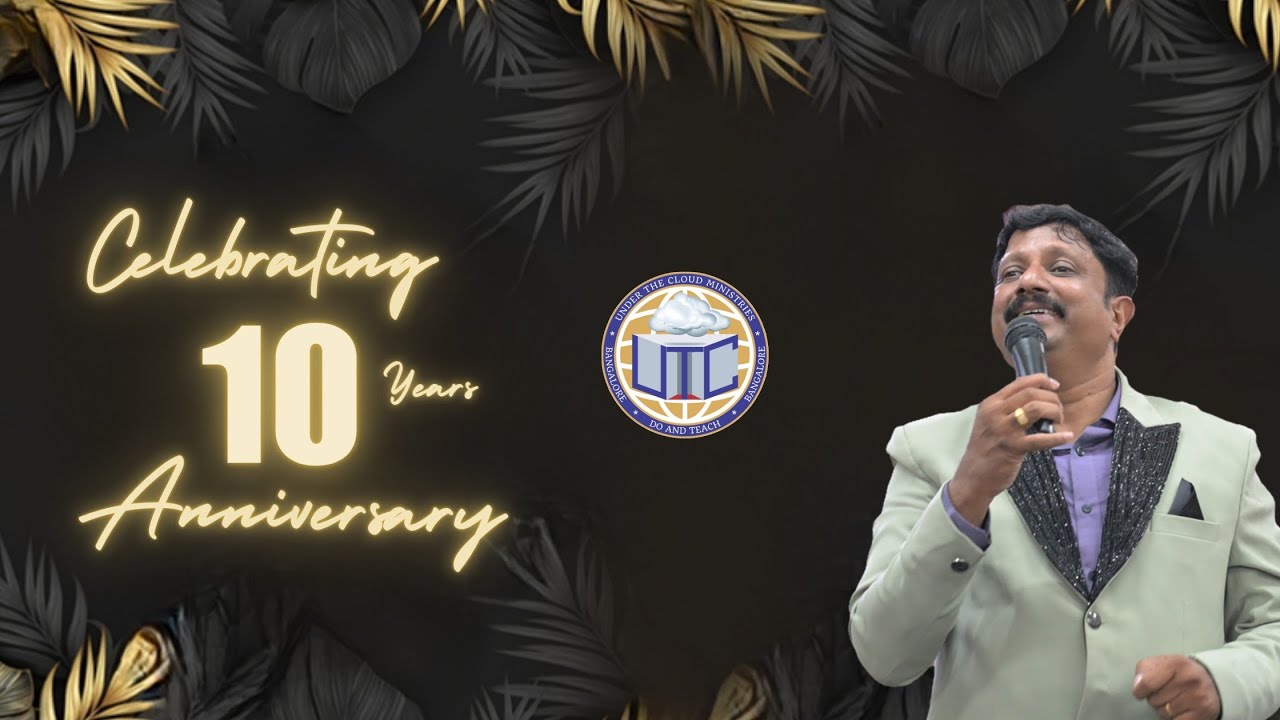 10-Years Church Anniversary Celebration | Sunday Church Service - YouTube